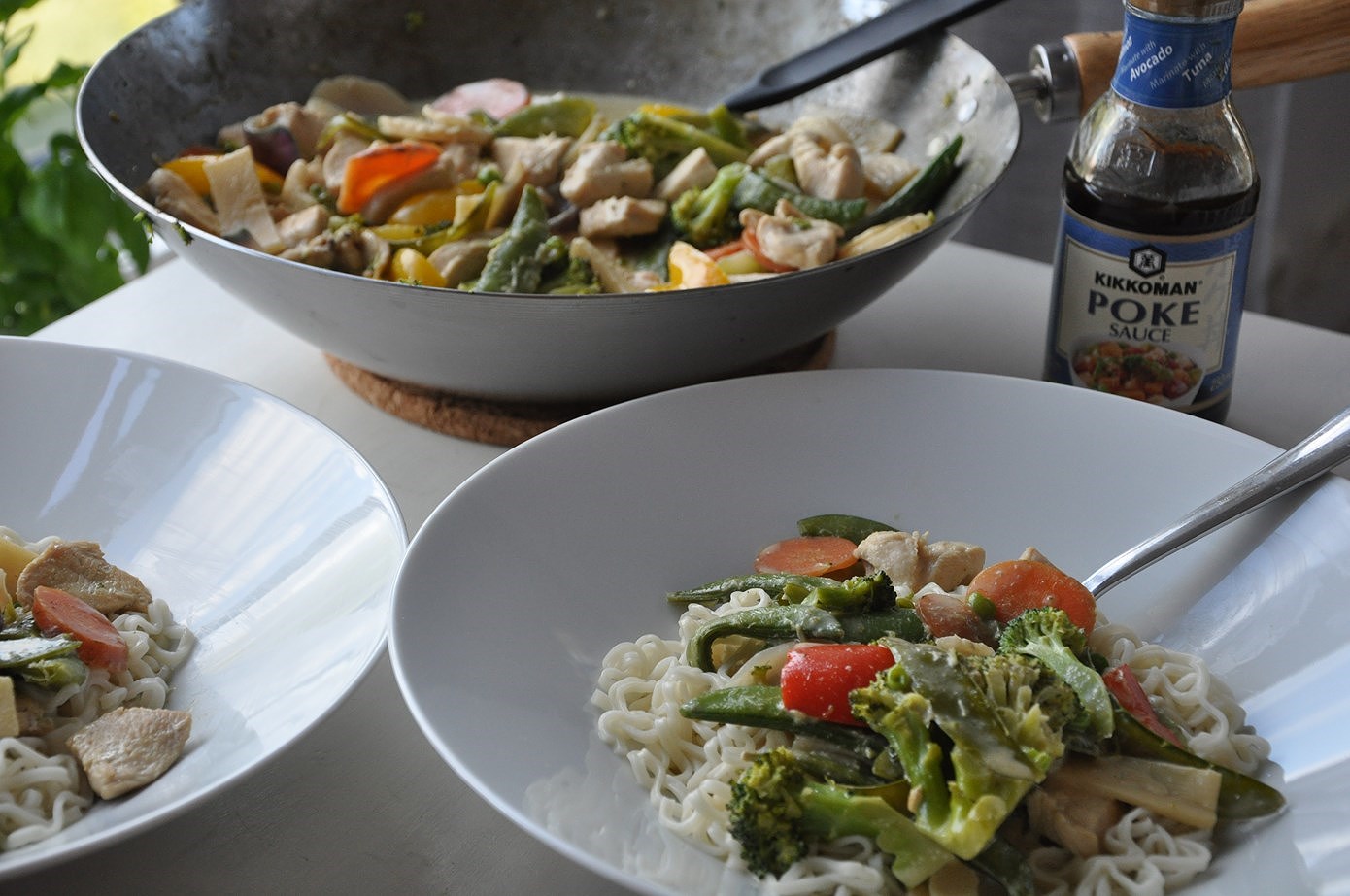 Kycklingwok med förmarinerad kyckling(recept) | matolivetmedjessica | Nouw